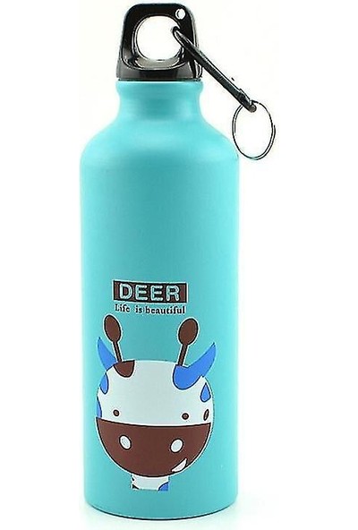 Plastik Su Matarası - Mavi (Yurt Dışından)