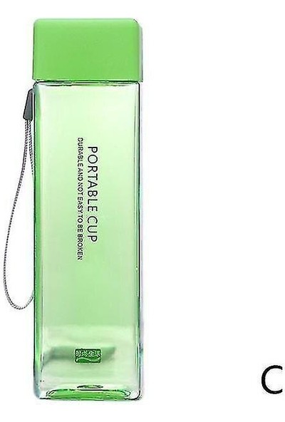 Plastik Su Matarası - Yeşil (Yurt Dışından)