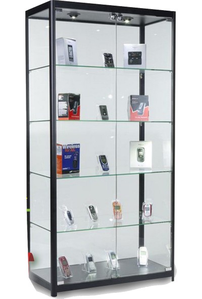 bubizde Camlı Vitrin - Camlı Dolap - Camlı Koleksiyon Vitrini - Teşhir Vitrin 180X80X40 cm bubizde Camlı Vitrin - Camlı Dolap - Camlı Koleksiyon Vitrini - Teşhir Vitrin 180X80X40 cm