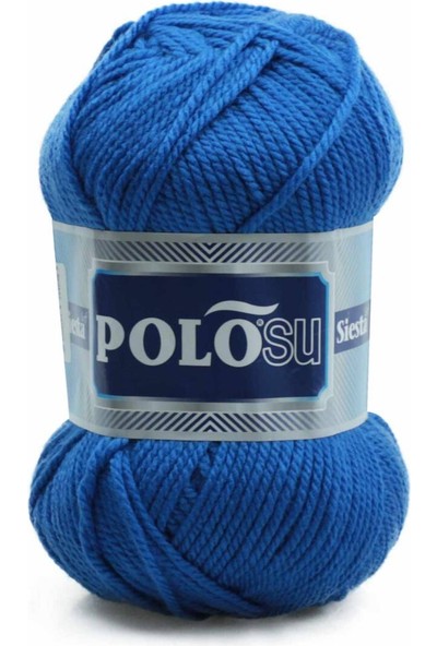Polosu Siesta Soft El Örgü Ipi Koyu Mavi 221