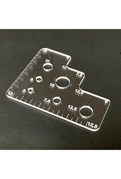 İpek Bazaar Hobi Deri Kenar Ovalleme Cetveli 10 cm Deri El Aleti 1 Adet İpek Bazaar Hobi Deri Kenar Ovalleme Cetveli 10 cm Deri El Aleti 1 Adet