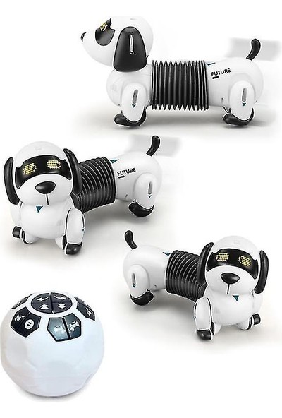 Jessieyou Mall Lbq-Uzaktan Kumanda Dachshund Köpek Rc Robotik Stunt Yavru Oyuncaklar Elektronik Pet Programlanabilir Robot Takip Ediliyor (Yurt Dışından) Jessieyou Mall Lbq-Uzaktan Kumanda Dachshund Köpek Rc Robotik Stunt Yavru Oyuncaklar Elektronik Pet Programlanabilir Robot Takip Ediliyor (Yurt Dışından)