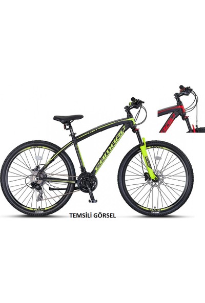 27.5j Ümit Camaro Hd Dağ Bisikleti - Siyah Kırmızı - 46