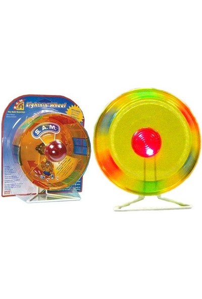 Mino Sam Işıklı Hamster Çarkı 17 cm Mino Sam Işıklı Hamster Çarkı 17 cm