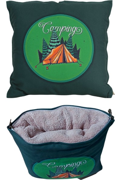 Caisya Butik Camping Baskılı Battaniyeli Opsiyonel Yastık Kamp Battaniyesi Caisya Butik Camping Baskılı Battaniyeli Opsiyonel Yastık Kamp Battaniyesi