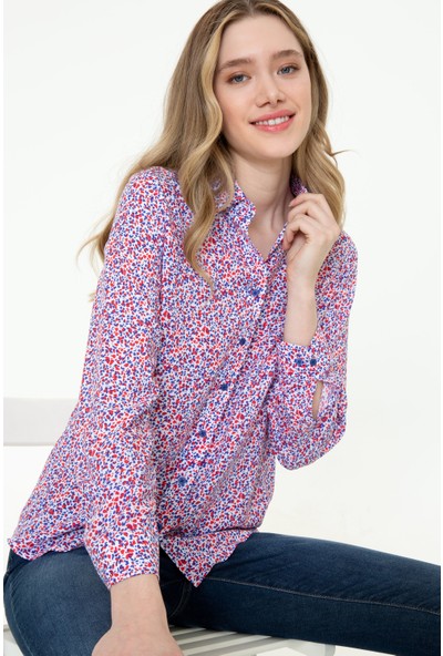 U.S. Polo Assn. Kırmızı Gömlek Uzunkol 50247286-VR213