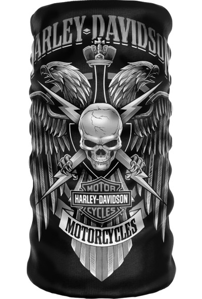 E-Taktik® Extreme Harley-Davidson Motocycless Buff Boyunluk Bandana Balaklava E-Taktik® Extreme Harley-Davidson Motocycless Buff Boyunluk Bandana Balaklava