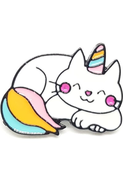 Tuna Takı & Aksesuar Unicorn Kedi Rozet Tuna Takı & Aksesuar Unicorn Kedi Rozet