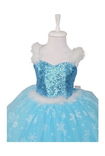 Bal Bebe Kız Çocuk Mavi Askılı Tarlatanlı Taç Asa Elsa Elbise Frozen Bal Bebe Kız Çocuk Mavi Askılı Tarlatanlı Taç Asa Elsa Elbise Frozen