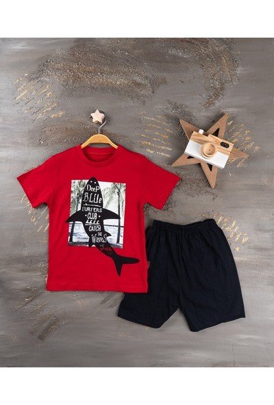 Saymoystar Kids balina Baskılı Erkek Çocuk 2li Takım Saymoystar Kids balina Baskılı Erkek Çocuk 2li Takım