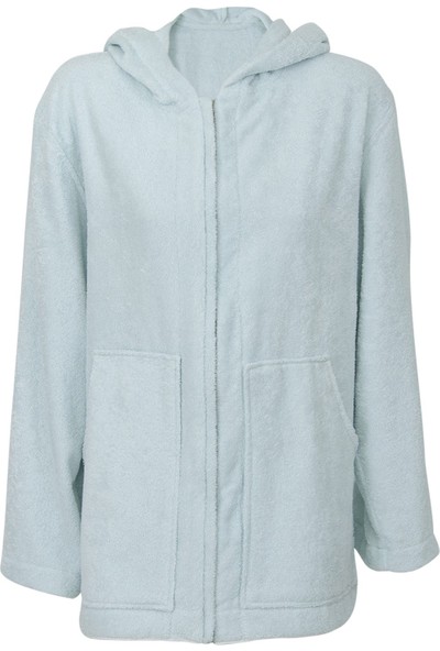 Homelover Pamuk Havlu Kapüşonlu Sweatshirt