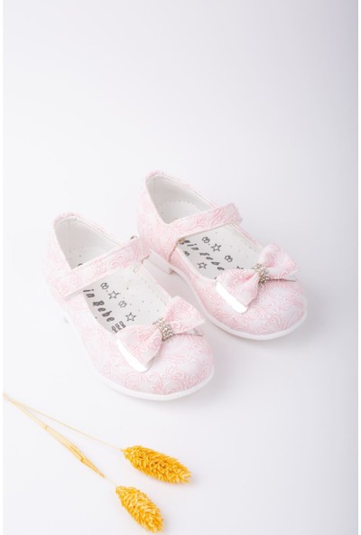 Jomoti Fiyonklu Kız Bebe Ayakkabı Jomoti Fiyonklu Kız Bebe Ayakkabı