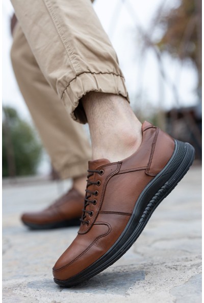 Jomoti Ip Bağcıklı Taba Cilt Erkek Ayakkabı Jomoti Ip Bağcıklı Taba Cilt Erkek Ayakkabı