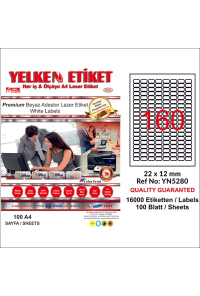 Yelken 22X12 mm