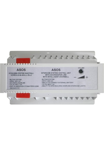Visio Asos Kapıcılı Santral