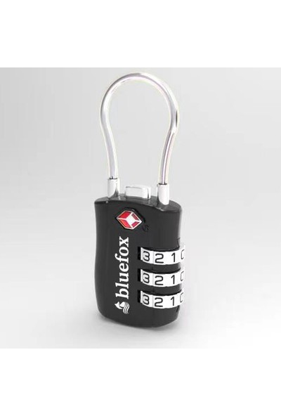 Bluefox 8 Adet Bluefox 3 Haneli Şifreli Valiz, Dolap, Çanta, Çekmece Kilidi