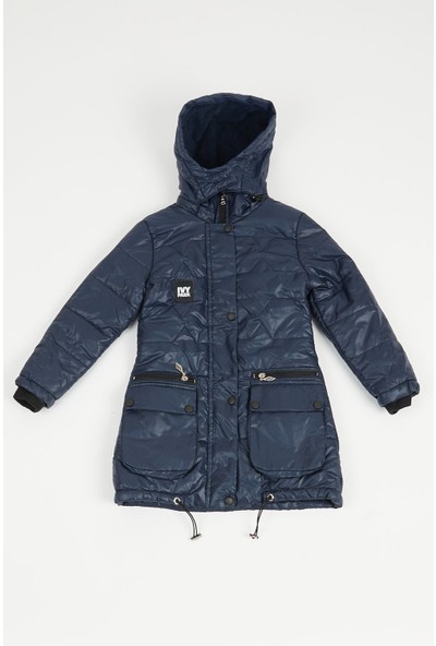 Jomoti Kapşonlu Içi Polar Şişme Kaban Jomoti Kapşonlu Içi Polar Şişme Kaban