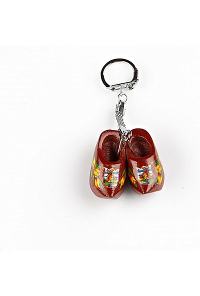 Dünyadan Hediyeler Geleneksel Hollanda Klompen Takunya Anahtarlık Kahverengi Dünyadan Hediyeler Geleneksel Hollanda Klompen Takunya Anahtarlık Kahverengi