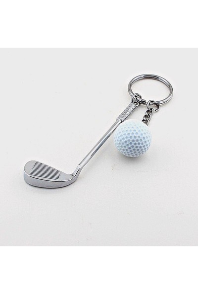 Dünyadan Hediyeler Golf Topu ve Sopası Anahtarlık