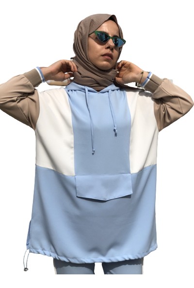 Ayriss Kapşonlı Spor Tesettür Takım