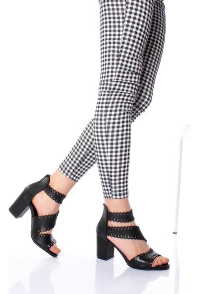 Jomoti Lazer Topuklu Kadın Ayakkabı