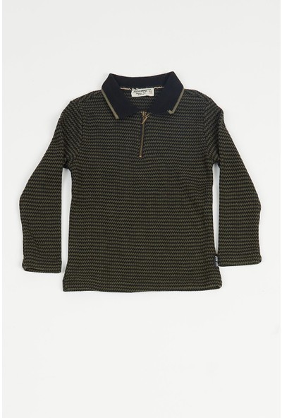 Jomoti Yakalı Erkek Çocuk Sweat-Kazak