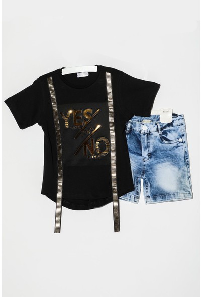 Jomoti Kabartmalı Erkek Çocuk Şortlu Takım