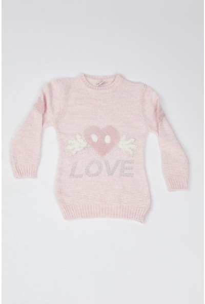 Jomoti Taş Baskılı Triko Kazak