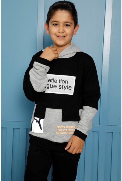 Jomoti Cep Kapaklı Kapşonlu Sweat