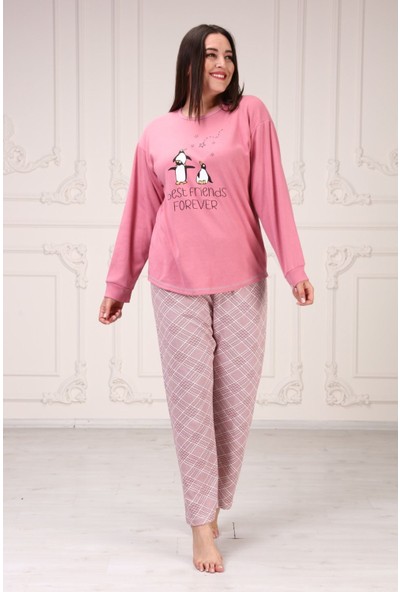 Jomoti Baskılı Kadın Pijama Takım