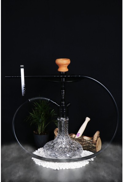 Nova Ufak Siyah Konya Nargile Takımı