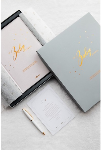 Le Color Bebek Anı Defter Albümü & Hamile Anne Günlüğü Pembe Le Color Bebek Anı Defter Albümü & Hamile Anne Günlüğü Pembe