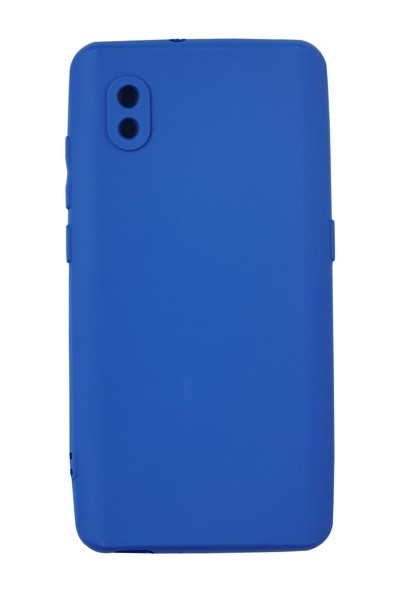 Tcl L7 Mavi Silikon Kılıf