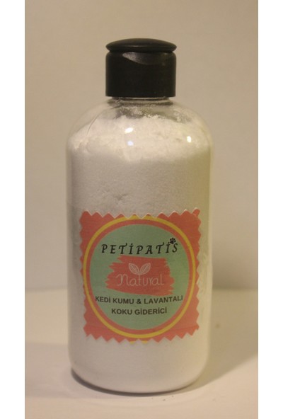 Petipatis Kedi Kum Koku Giderici Lavanta 350 Grm Beyaz