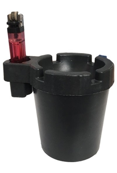 Eka Çakmaklı Kokusuz Küllük Siyah