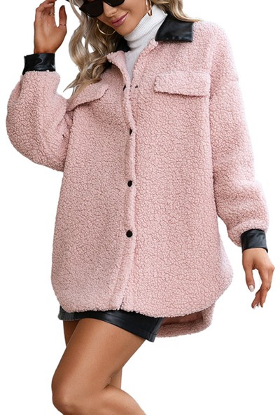 Farfi Basit Kış Ceket Uzun Kollu Sonbahar Kış Uzun Ceket Kaban (Yurt Dışından) Farfi Basit Kış Ceket Uzun Kollu Sonbahar Kış Uzun Ceket Kaban (Yurt Dışından)