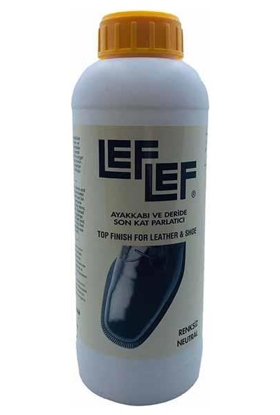 Leflef Son Kat Parlatıcı (Deri Sütü) 1000 ml Leflef Son Kat Parlatıcı (Deri Sütü) 1000 ml