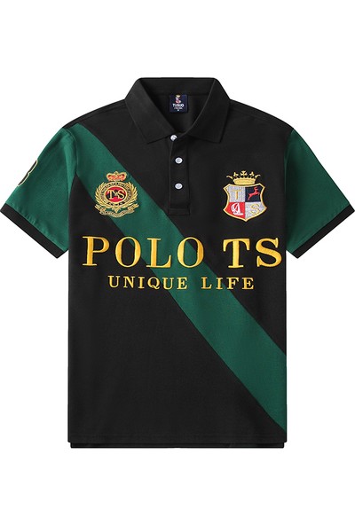 Ts Kısa Kollu Polo Yaka Tshirt (Yurt Dışından)