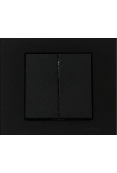 Siyah Grano Komitatör 12 Adet (Çerçeve Dahil Siyah Grano Komitatör 12 Adet (Çerçeve Dahil