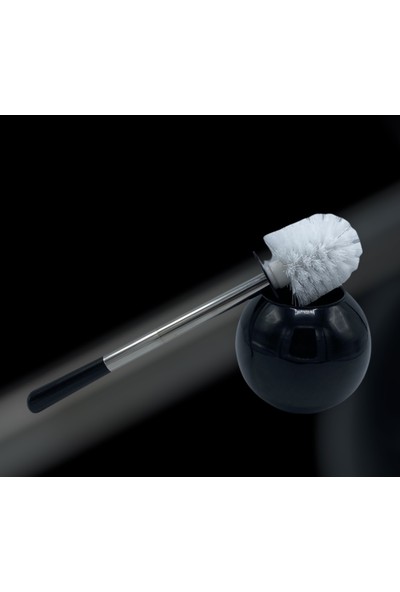 Pratik Ev Klozet Fırçası Çelik