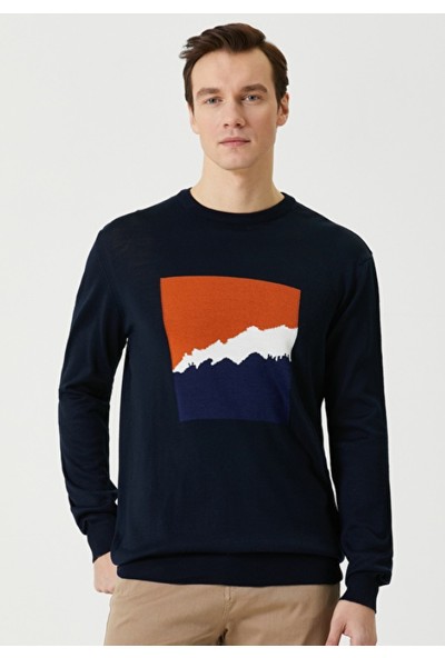 Network Erkek Kazak Pars-01 Lacivert