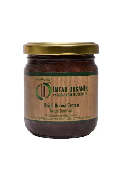 İmtad Organik İmtad Natürel Medine Hurma Ezmesi