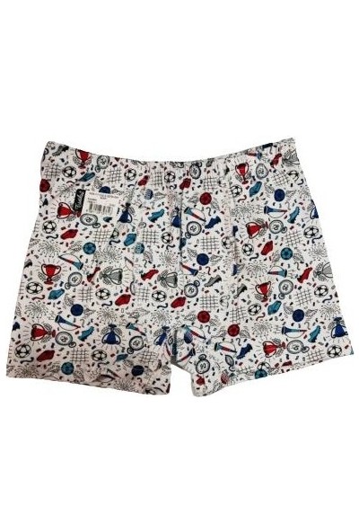 Tutku Erkek Çocuk Çok Renkli Desenli Baskılı Elastan Likralı Pamuk Boxer 6'lı Tutku Erkek Çocuk Çok Renkli Desenli Baskılı Elastan Likralı Pamuk Boxer 6'lı