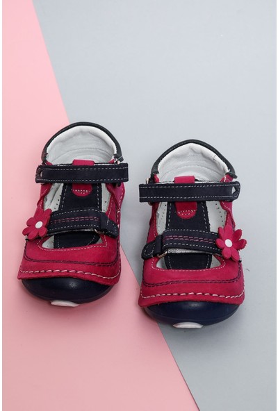 Jomoti Kız Bebe Deri Ayakkabı