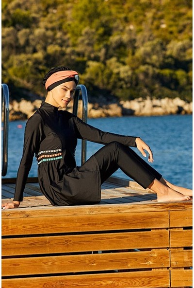 Adasea Likralı Tesettür