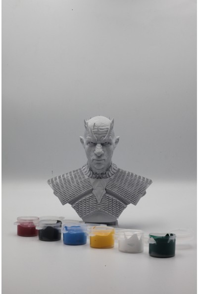 3D Crealitys Night King Boyasız Büst (Dıy Kit) 3D Crealitys Night King Boyasız Büst (Dıy Kit)