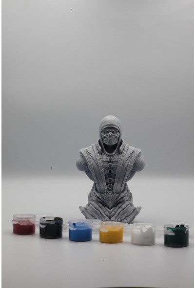 3D Crealitys Scorpion Boyasız Büst (Dıy Kit) 3D Crealitys Scorpion Boyasız Büst (Dıy Kit)