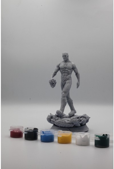 3D Crealitys The Flash Boyasız Figür (Dıy Kit) 3D Crealitys The Flash Boyasız Figür (Dıy Kit)