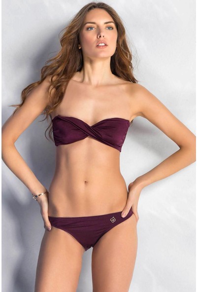 L'Amore Seksi Fiyonk Kurdele Tasarım Mor Bikini Viki L'Amore Seksi Fiyonk Kurdele Tasarım Mor Bikini Viki