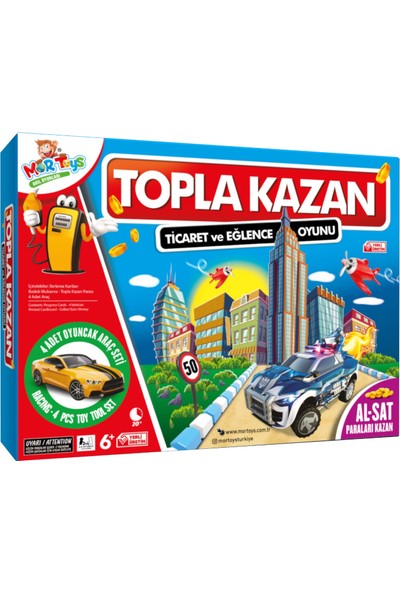 Mor Toys Topla Kazan Eğlence ve Ticaret Oyunu